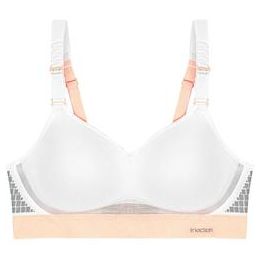 Sport-BH triaction by Triumph "Triaction Hybrid Lite P EX", Damen, Gr. 85, Cup F, wei&szlig;, Single Jersey, Obermaterial: 46% Polyamid, 36% Polyester, 18% Elasthan (LYCRA), BHs Sport-BH, atmungsaktiv und extremer Halt