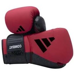 Boxhandschuhe Adidas PERFORMANCE "Combat 50" Gr. 14, rot (rot, schwarz), Boxhandschuhe, 14 14, Obermaterial: 100% Kunstleder