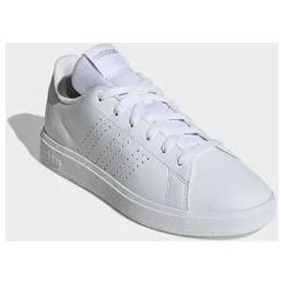 Sneaker Adidas SPORTSWEAR, Damen, Gr. 36, ftwwht, ftwwht, silvmt, Synthetik, Textil, Schuhe Sneaker, inspiriert vom Design des Adidas stan smith