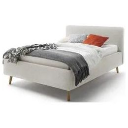Meise M&ouml;bel Polsterbett MEISE.M&Ouml;BEL "Mattis", beige, B:161cm H:105cm L:218cm, Bezug Bett: Multicolor (100% Polyester), Betten, Polsterbett, Topseller, wahlweise mit Bettkasten