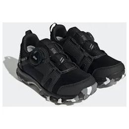 Trailrunningschuh Adidas TERREX "AGRAVIC BOA RAIN.RDY TRAILRUNNING", M&auml;dchen, Gr. 36, schwarz-wei&szlig; (core schwarz, ftwr wei&szlig;, grau three), Synthetik, Textil, Schuhe, wasserdicht, f&uuml;r Kinder & Jugendliche