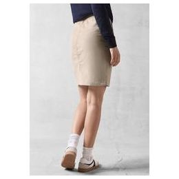Cordrock Cecil, Damen, Gr. XXL (46), beige (light hazel beige), Cord, 98% Baumwolle, 2% Elasthan, unifarben, normal knielang, R&ouml;cke, aus Baumwolle mit Stretchanteil