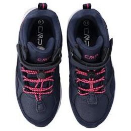Outdoorschuh CMP "KIDS HADIL LEATHER WP URBAN SHOES", Kinder, Gr. 36, blau (navy, pink), Synthetik, Textil, Schuhe Outdoorschuh, wasserdicht