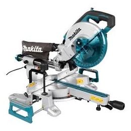 Kapp- und Gehrungss&auml;ge Makita "LS0816F", gelb (blau), B:476mm H:521mm L:705mm, S&auml;gemaschinen, 1.200 W &bull; 216 mm &bull; 5.000 min-1