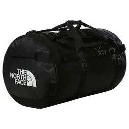 Sporttasche The North Face "BASE CAMP DUFFEL - L", Gr. B/H/T: 71,12cm x 40,6cm x 40,6cm, schwarz (tnf schwarz, tnf wei&szlig;), Kunstfaser, Taschen Sporttasche, mit 95-Liter-Volumen, mit zwei Handgriffen, mit gro&szlig;er &Ouml;ffnung