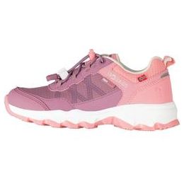 Outdoorschuh Trollkids "KIDS TROLLTUNGA HIKER LOW XT", Kinder, Gr. 31, rosa (orchid, peony rose), Synthetik, Textil, Schuhe Outdoorschuh, wasserdicht
