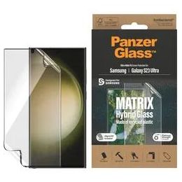 PANZERGLASS Displayschutzfolie "Displayschutz - Samsung Galaxy S23 Ultra UWF PET-Flaschen AB wA", transparent, B:10cm H:3cm T:25mm, Displayfolien