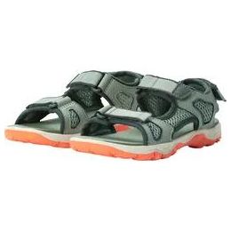 Sandale Jack Wolfskin "TARACO BEACH SANDAL K", M&auml;dchen, Gr. 40, gr&uuml;n (hellgr&uuml;n), Synthetik, Schuhe Sandale