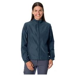 Fahrradjacke Vaude "DUNDEE", Damen, Gr. 40, blau (marine), Web, Obermaterial: 100% Polyester. Netzfutter: 100% Polyester, regular fit taillenbedeckt, Rundhals, abnehmbar elastischer Bund, Jacken Fahrradjacke, f&uuml;r Radsport und Outdooraktivit&auml;ten, atmungsaktiv, pflegeleicht