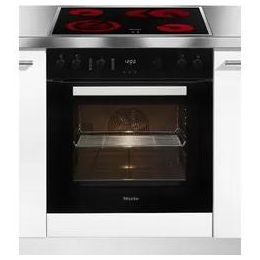 Miele Elektro-Herd-Set "H2455E OBSW mit KM 6003 LPT", Energieeffizienz: A+ (A+++-D), schwarz (obsidianschwarz), Herdsets, Herd-Set - Kombination aus Herd und flexibel nutzbarem Kochfeld