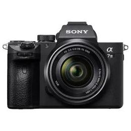 Sony Systemkamera "Alpha 7 III ILCE-7M3KB", schwarz, B:12,69cm H:9,56cm T:7,37cm, Fotokameras