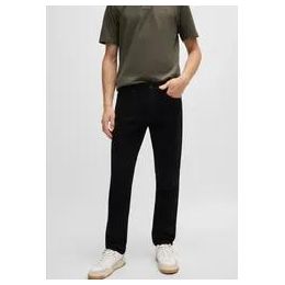 Slim-fit-Jeans BOSS ORANGE "Delaware", Herren, Gr. 36, L&auml;nge 32, schwarz (schwarz003), Denim/Jeans, Obermaterial: 99% Baumwolle, 1% Elasthan, unifarben, slim fit lang, Jeans Slim-fit-Jeans, mit normaler Bundh&ouml;he