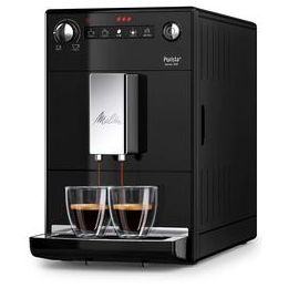 Melitta Kaffeevollautomat "Purista F230-101, silber/schwarz", schwarz, B:20cm H:30,3cm T:45,5cm, Kaffeevollautomaten, Lieblingskaffee-Funktion, kompakt & extra leise, Kaffeevollautomat