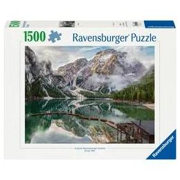 Puzzle Ravensburger "Pragser Wildsee", bunt, Puzzles, KinderB:70cm H:50cm, Pappe, Made in Germany, B:70cm H:50cm