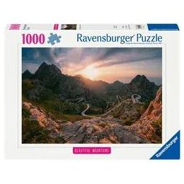 Puzzle Ravensburger "Beautiful Mountains, Serra de Tramuntana, Mallorca", bunt, Puzzles, KinderB:70cm H:50cm, Pappe, Made in Germany, B:70cm H:50cm