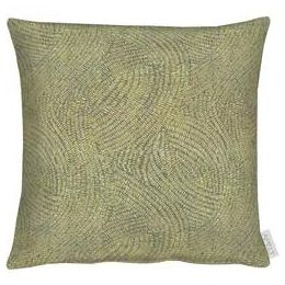 Dekokissen Apelt "1102" Gr. 1, gr&uuml;n (gr&uuml;n, unifarben), B:40cm L:40cm, Polyester, Dekokissen_Sitzkissen_Kissenh&uuml;llen, Kissenh&uuml;lle ohne F&uuml;llung, 1 St&uuml;ck