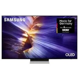 Samsung OLED-Fernseher "GQ48S90FAE OLED-Fernseher", Energieeffizienz: G (A-G), schwarz, 48 &prime;&prime;, Fernseher, HDR, Dolby Atmos & AI Sound, Gaming Hub, Upscaling Pro, bis zu 144Hz