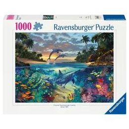 Puzzle Ravensburger "Korallenbucht", bunt, Puzzles, KinderB:70cm H:50cm, Pappe, Made in Germany, B:70cm H:50cm