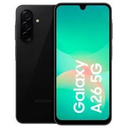 Samsung Smartphone "Galaxy-A26 5G - 128GB", schwarz, 128 GB, Mobiltelefone