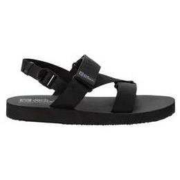 Sandale Jack Wolfskin "URBAN ENTDECKUNG BELT SANDAL M", Herren, Gr. UK12-EU47, Normalschaft, schwarz, Main Material 100% Polyamide Sole, Schuhe Sandale