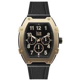 Ice Watch Multifunktionsuhr ICE-WATCH "ICE boliday - Men - Plastic - Medium - MT", schwarz, Armbanduhren, Herren, Armbanduhr, Quarzuhr, Herrenuhr, Silikonarmband, Datum