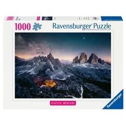 Puzzle Ravensburger "Beautiful Mountains, Drei Zinnen, Dolomiten", bunt, Puzzles, KinderB:70cm H:50cm, Pappe, Made in Germany, B:70cm H:50cm