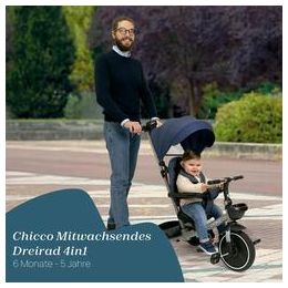 Dreirad Chicco "TOY Trike 4 in 1", schwarz, Dreir&auml;der, Kinder, Kunststoff, Metall