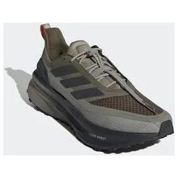 Laufschuh Adidas PERFORMANCE "ULTRABOOST 5 TR", Herren, Gr. 41, silber pebble, core schwarz, impact orange, Synthetik, Textil, Schuhe Laufschuh