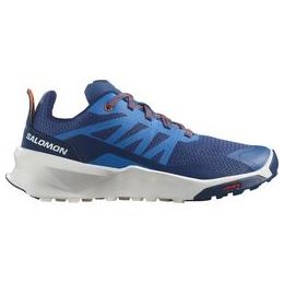 Wanderschuh Salomon "PATROL J", Kinder, Gr. 31, wei&szlig; (dunkelblau, french blau, wei&szlig;), Synthetik, Textil, Schuhe Wanderschuh, wasserdicht