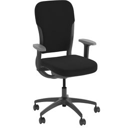 B&uuml;rostuhl MOTION, Polsterr&uuml;ckenlehne, dunkelgrau, schwarz kaiserkraft