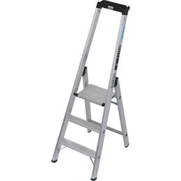 Krause Schwerlast-Stehleiter, einseitig begehbar, bis 225 kg, 3 Stufen inkl. Plattform