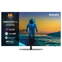 Philips OLED-Fernseher "55OLED810/12", Energieeffizienz: G (A-G), schwarz, 55 &prime;&prime;, Fernseher