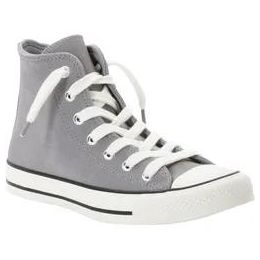 Sneaker Converse "CHUCK TAYLOR ALL STAR COLORFUL SUEDE", Herren, Gr. 43, schwarz (classic grau, egret, schwarz), Leder, Schuhe Sneaker