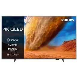 Philips QLED-Fernseher "75PUS7800/12", Energieeffizienz: D (A-G), schwarz, 75 &prime;&prime;, Fernseher