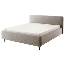 Meise M&ouml;bel Polsterbett MEISE.M&Ouml;BEL "Primo wahlweise mit Bettkasten", beige, B:203cm H:105cm L:218cm, Betten, Polsterbett, erh&auml;ltlich in verschiedenen Breiten
