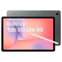 Samsung Tablet "Galaxy Tab S10 Lite", Energieeffizienz: F (A-G), grau, 256 GB, ohne eSIM, Tablets_EBookReader