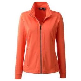 Trainingsjacke LPO "Abby II", Damen, Gr. 40/42 (M), orange, 60% Polyester, 40% Baumwolle, regular fit, Jacken Trainingsjacke, glatt mit matter Struktur