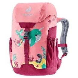 Kinderrucksack Deuter "SCHMUSEB&Auml;R 8 L", blossom, rasp, Rucks&auml;cke, Kinder, B/H/T: 21cm x 33cm x 15cm, Obermaterial: 100% Polyester, f&uuml;r Kinder und Jugendliche, f&uuml;r Wandern und Abenteuer, B:21cm H:33cm T:15cm