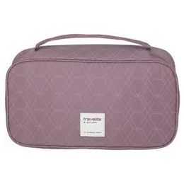 Drybag Travelite "LASCANA Edition", Damen, Gr. B/H/T: 32cm x 11cm x 17cm, lavender, Polyester, Taschen, mit Packing Cube