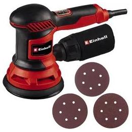 Exzenterschleifer Einhell "TC-RS 425 E", rot (rot, schwarz), B:12,2cm H:17,7cm L:28,3cm, Schleifmaschinen, zum Abschleifen gerader und ungerader Fl&auml;chen