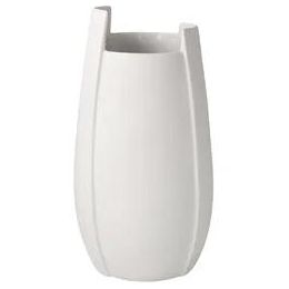 Tischvase Goebel "Vase Ova", wei&szlig;, B:11cm H:21cm T:11,5cm, Porzellan, Vasen