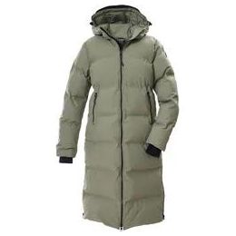 Steppmantel Killtec "KOW 260 WMN QLTD CT", Damen, Gr. 40, gr&uuml;n, Obermaterial: 100% Polyester;Futter: 100% Polyester;F&uuml;llung: 100% Polyester, M&auml;ntel Steppmantel, Wasserabweisend, winddicht, 2-Wege-Rei&szlig;verschluss, gef&uuml;ttert