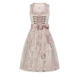 N&uuml;bler Dirndl N&Uuml;BLER "Dirndl midi Tessa", Damen, Gr. 38, EURO, rosa, Obermaterial: 100% Polyester PES., Kleider