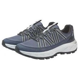 Wanderschuh Jack Wolfskin "WILD HIKE TEXAPORE LOW M", Herren, Gr. 42, midnight sky, Synthetik, Schuhe Wanderschuh, wasserdicht, Trekkingschuh