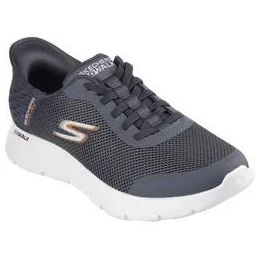 Wanderschuh Skechers "Go Walk", Damen, Gr. 44,5, grau, Obermaterial: 100% Textilmaterial TEXMAT., Schuhe Wanderschuh