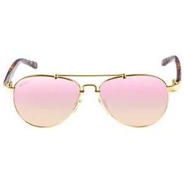 Sonnenbrille MSTRDS "MSTRDS Unisex Mumbo Youth", Damen, gold, ros&eacute;, Sonnenbrillen Sonnenbrille
