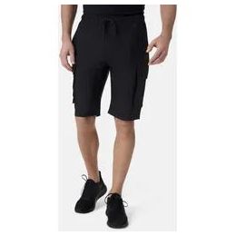 Sporthose HERO by John Medoox "NOAH Joggingshorts", Herren, Gr. 3XL, schwarz, Sweatware, 95% Polyester, 5% Elasthan, gerade kurz, Hosen Sporthose, Sporthose Bequemer Oberschenkel Casual Baumwollmischung f&uuml;r Herren