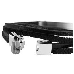 Adelia&acute;s Wickelarmband ADELIA ́S "Damen Armband &ndash; Wickelarmband aus Leder 43 cm", schwarz, Armb&auml;nder, Damen, 43cm, Leder, Wickelarmband, Ideal als Geschenk f&uuml;r besondere Anl&auml;sse