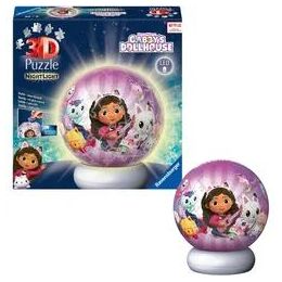 Puzzleball Ravensburger "Nachtlicht Gabby's Dollhouse", bunt, Puzzles, KinderB:13cm H:15,9cm T:13cm, Kunststoff, Motiv, beleuchtet, B:13cm H:15,9cm T:13cm
