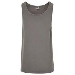 Tanktop Urban Classics "Urban Classics Herren Heavy Oversized Acid Wash Tank", Herren, Gr. 5XL, asphalt, 100% Baumwolle, oversize, Tops Tanktop